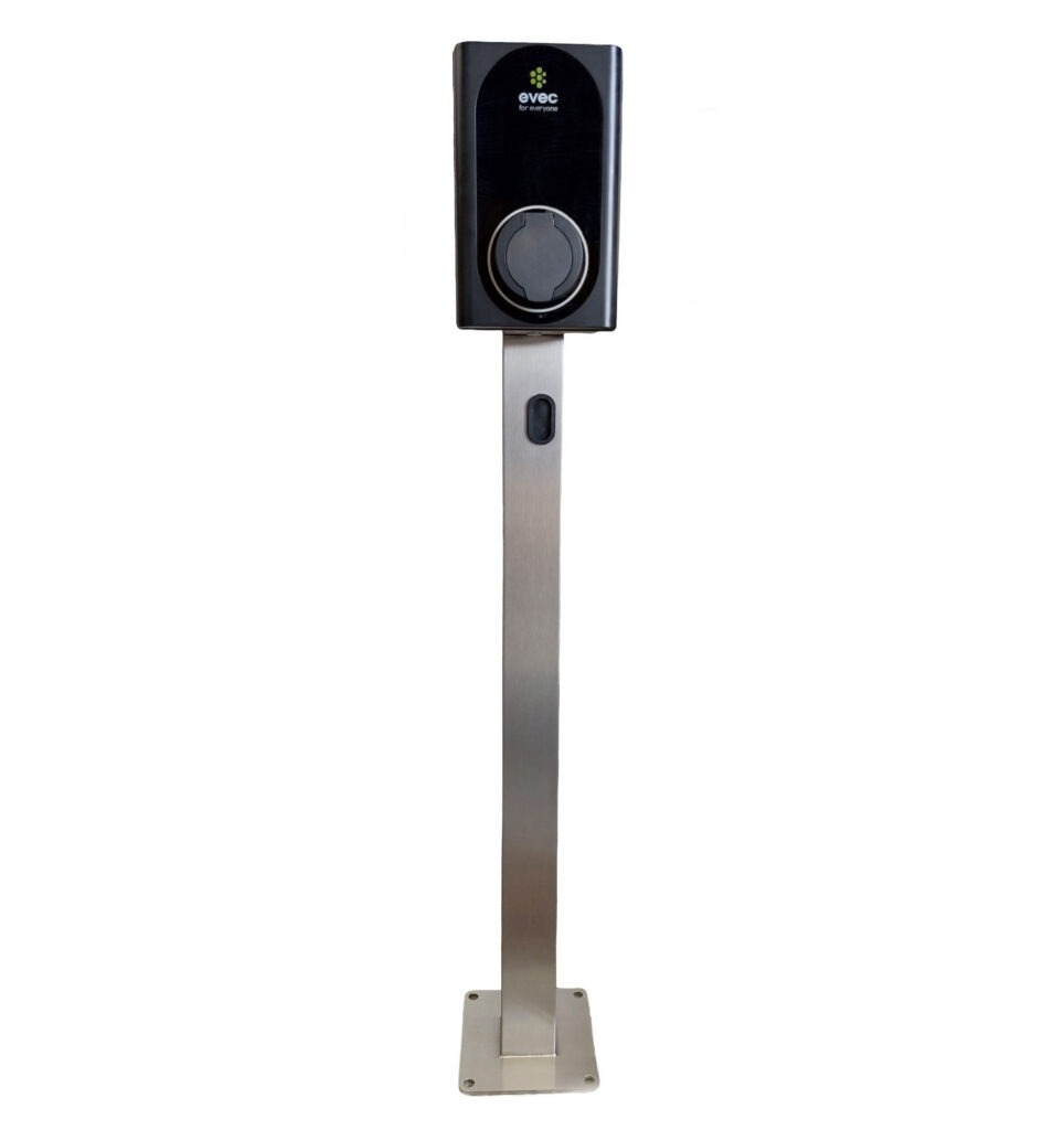 Ohme ePod EV charger post/pedestal â€“ ground rooted cylinder – UK EV ...