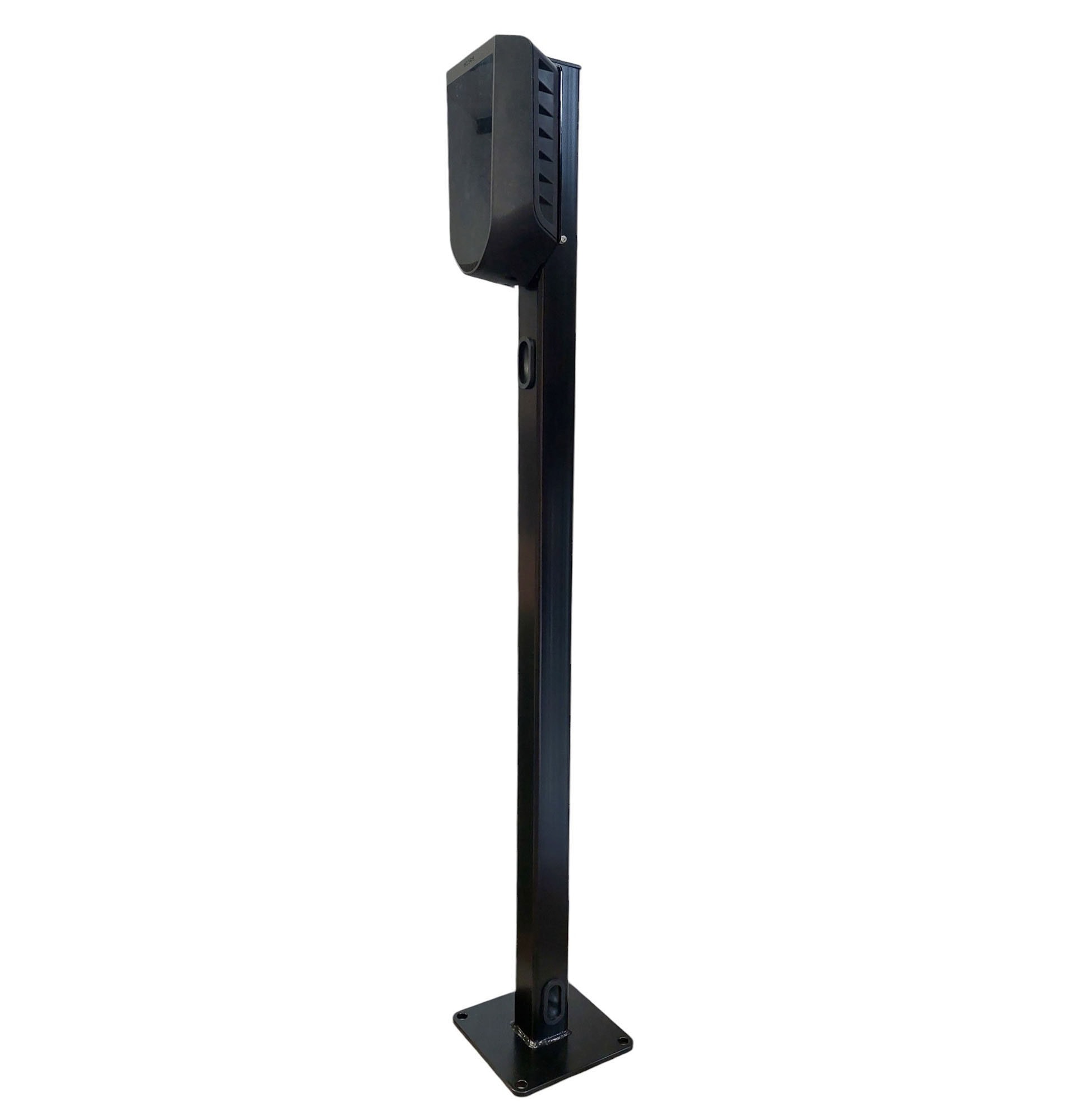 Value Easee One EV charger post/pedestal square post with plinth – UK ...