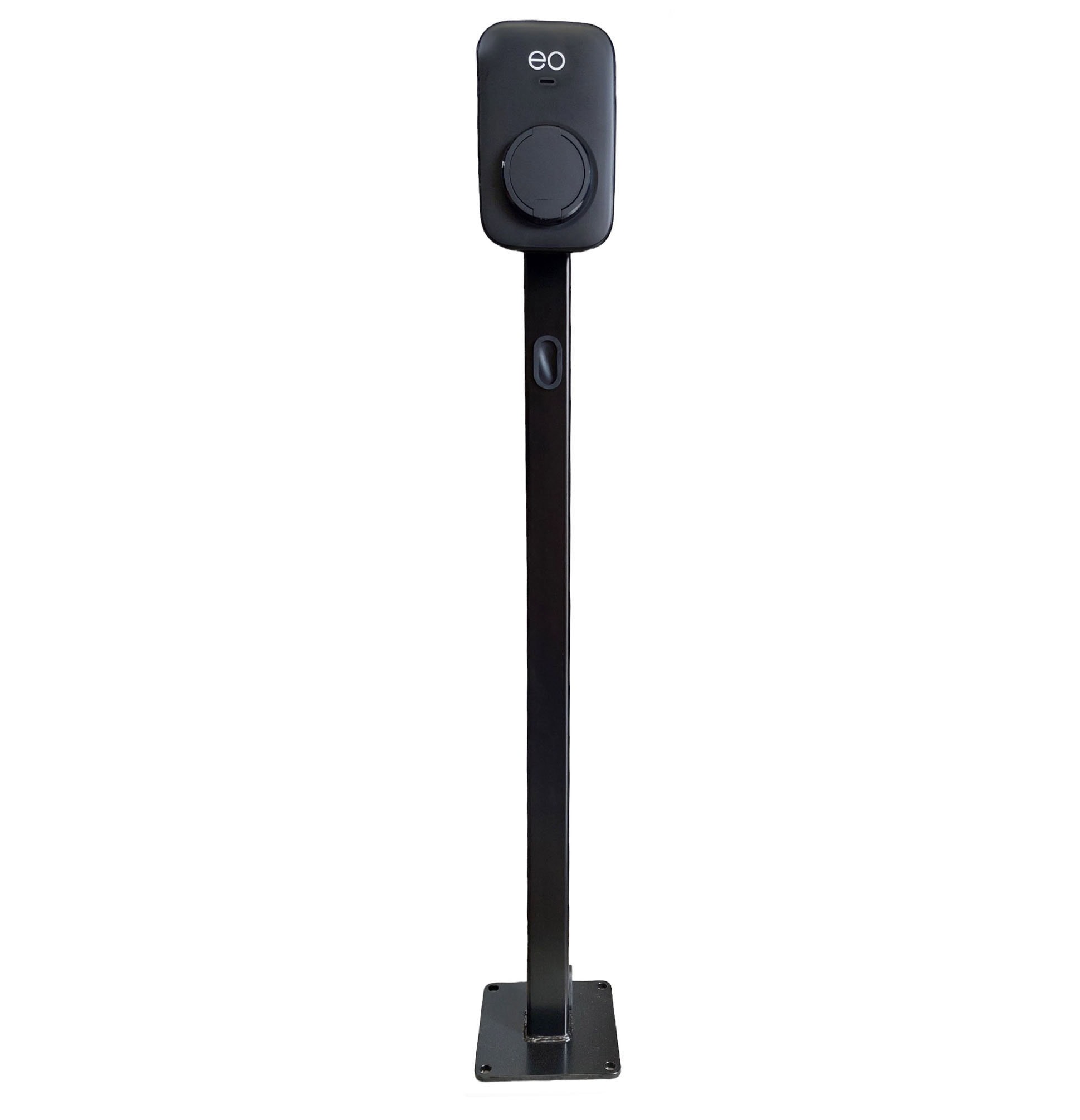 Value EO Mini One EV charger post/pedestal square post with plinth – UK ...