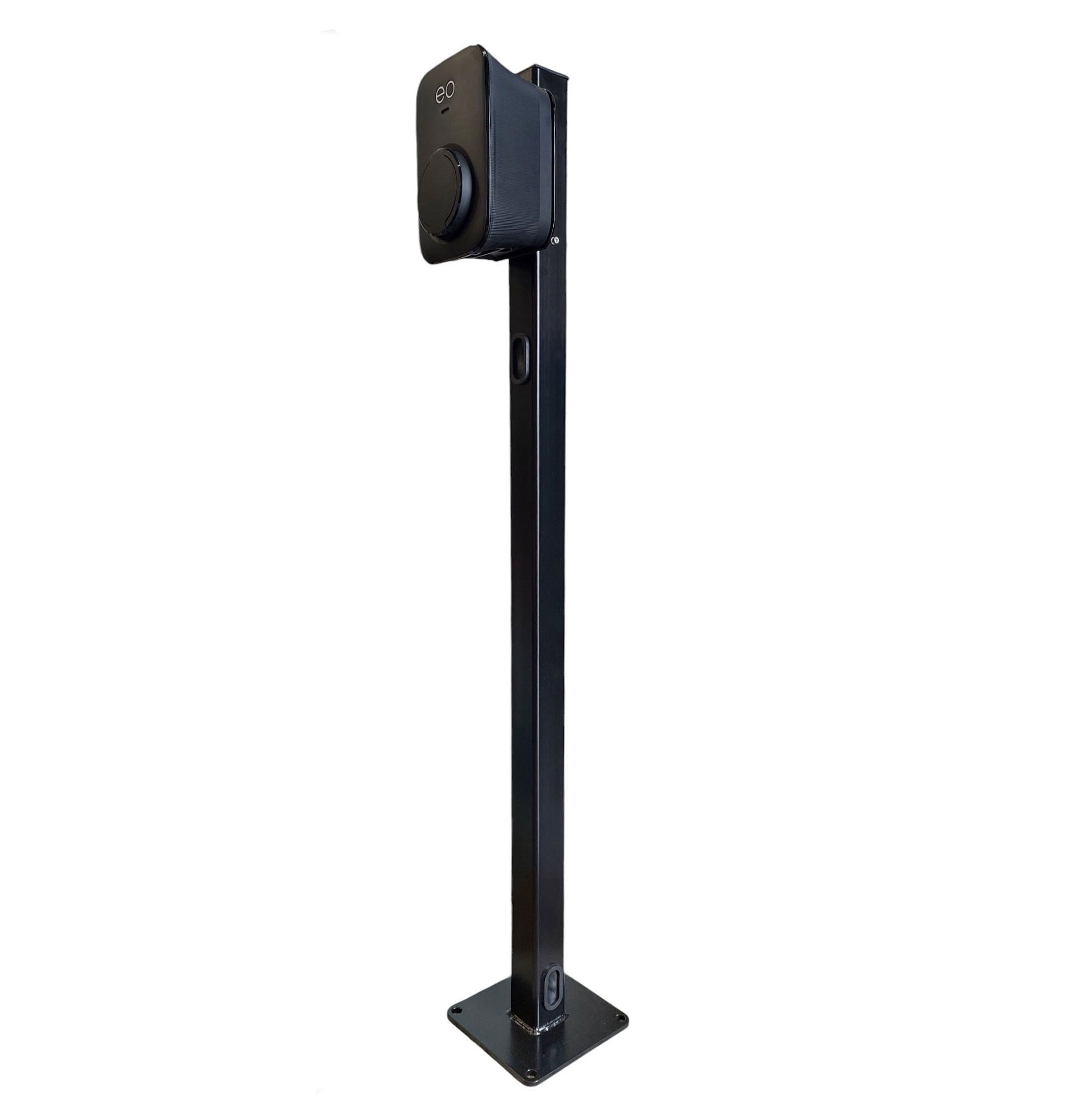 Value EO Mini One EV charger post/pedestal square post with plinth – UK ...
