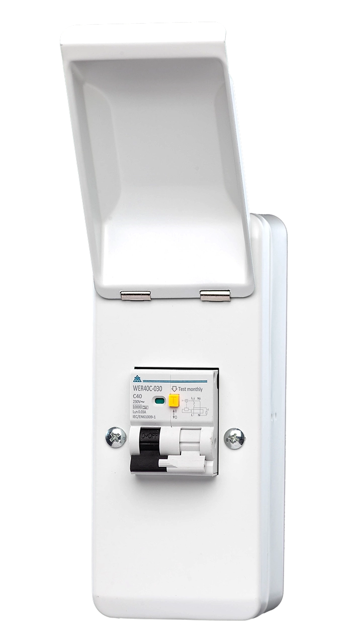 WCED A-Type 3 way EV RCBO Enclosure with 32 B/C RCBO. WME*** – UK EV ...