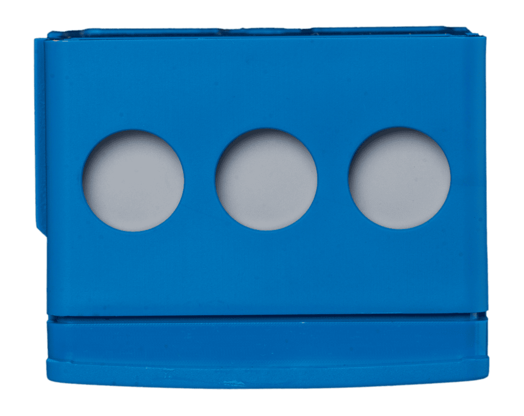 WCED Single Pole 100A terminal block (blue). WTB5-BL – UK EV Installers ...