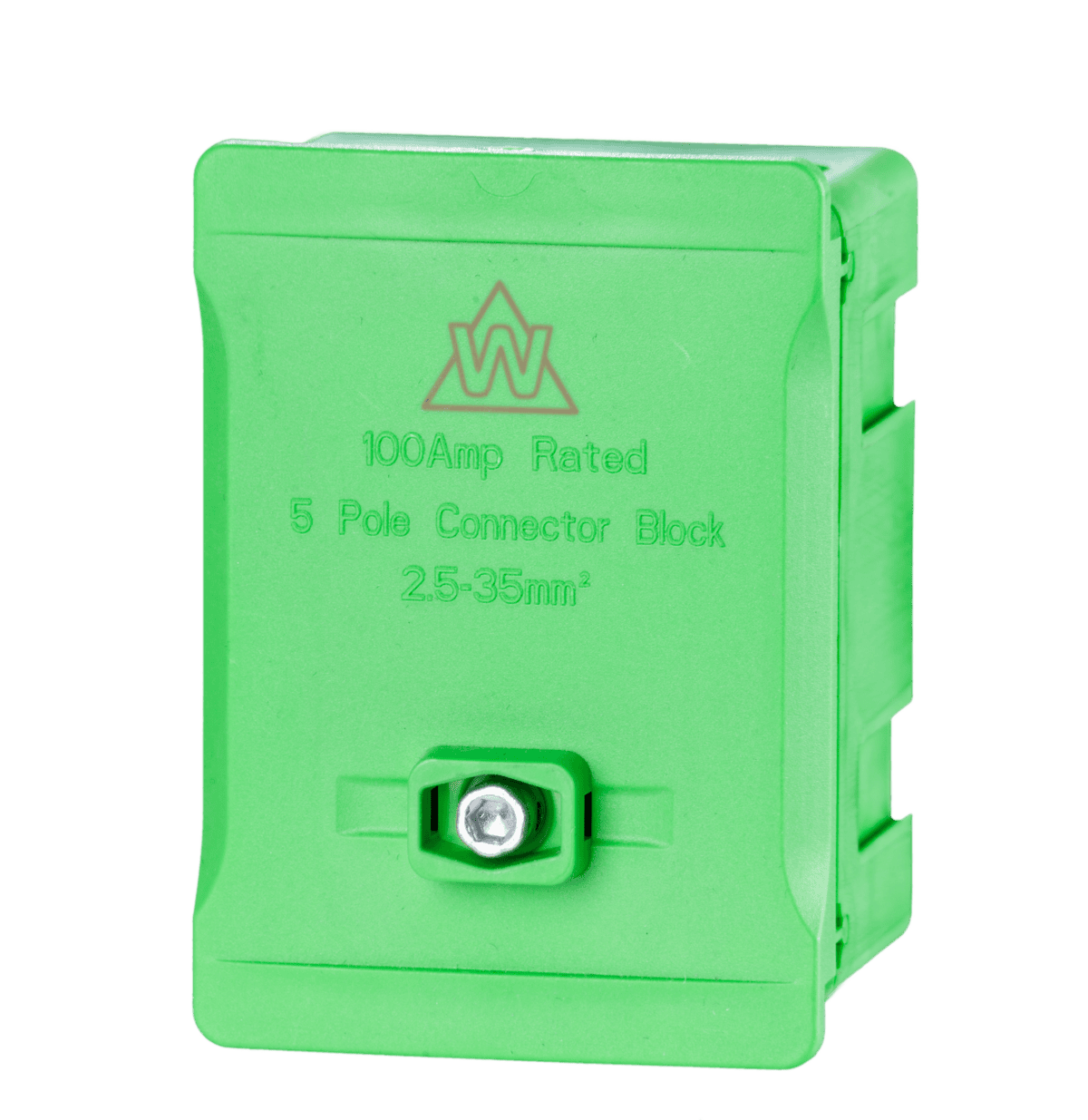 WCED Single Pole 100A terminal block (green). WTB5-GN – UK EV ...