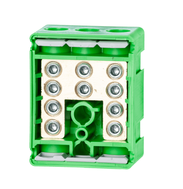 WCED Single Pole 100A terminal block (green). WTB5-GN – UK EV ...