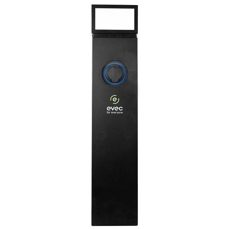 EVEC Pedestal 7.4kW Single Socket Floor Mounted. ESP01 – UK EV ...