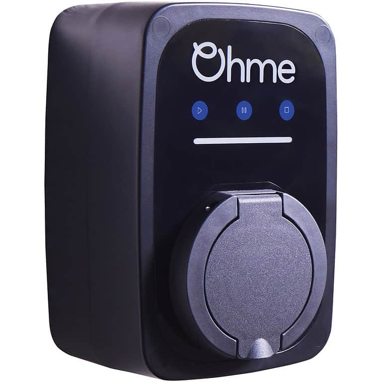 Ohme ePod Type 2 Socket 7.4kW. OHMEX1GB003-BL – UK EV Installers Shop