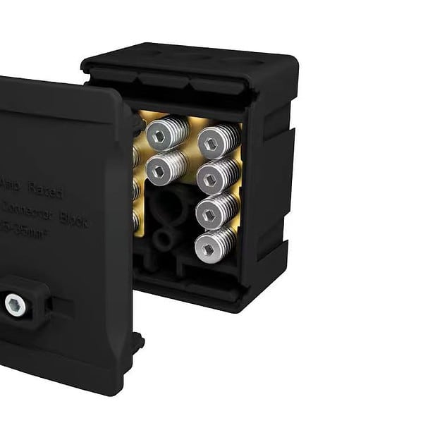 WCED Single Pole 100A terminal block set of 2 – UK EV Installers Shop