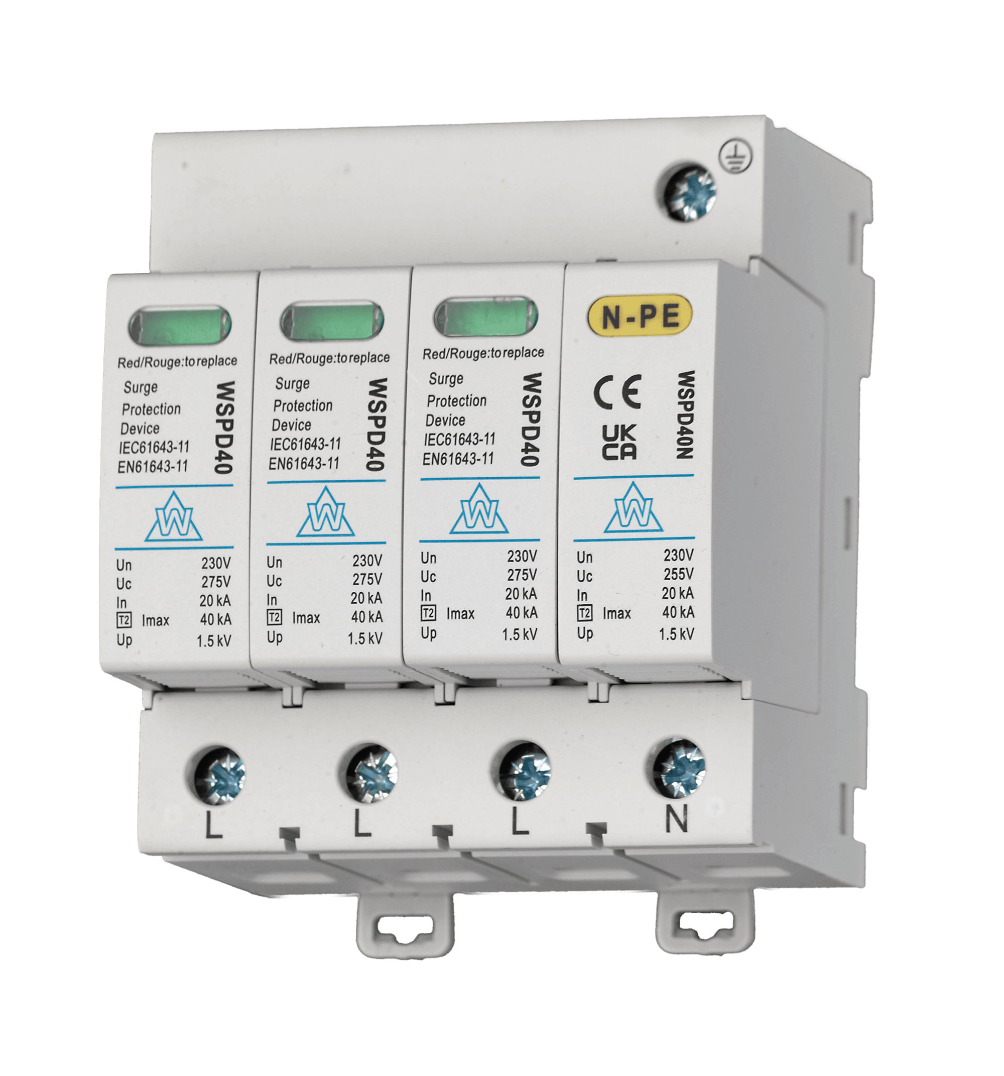 WCED 3-phase SPD. WSPD440 – UK EV Installers Shop