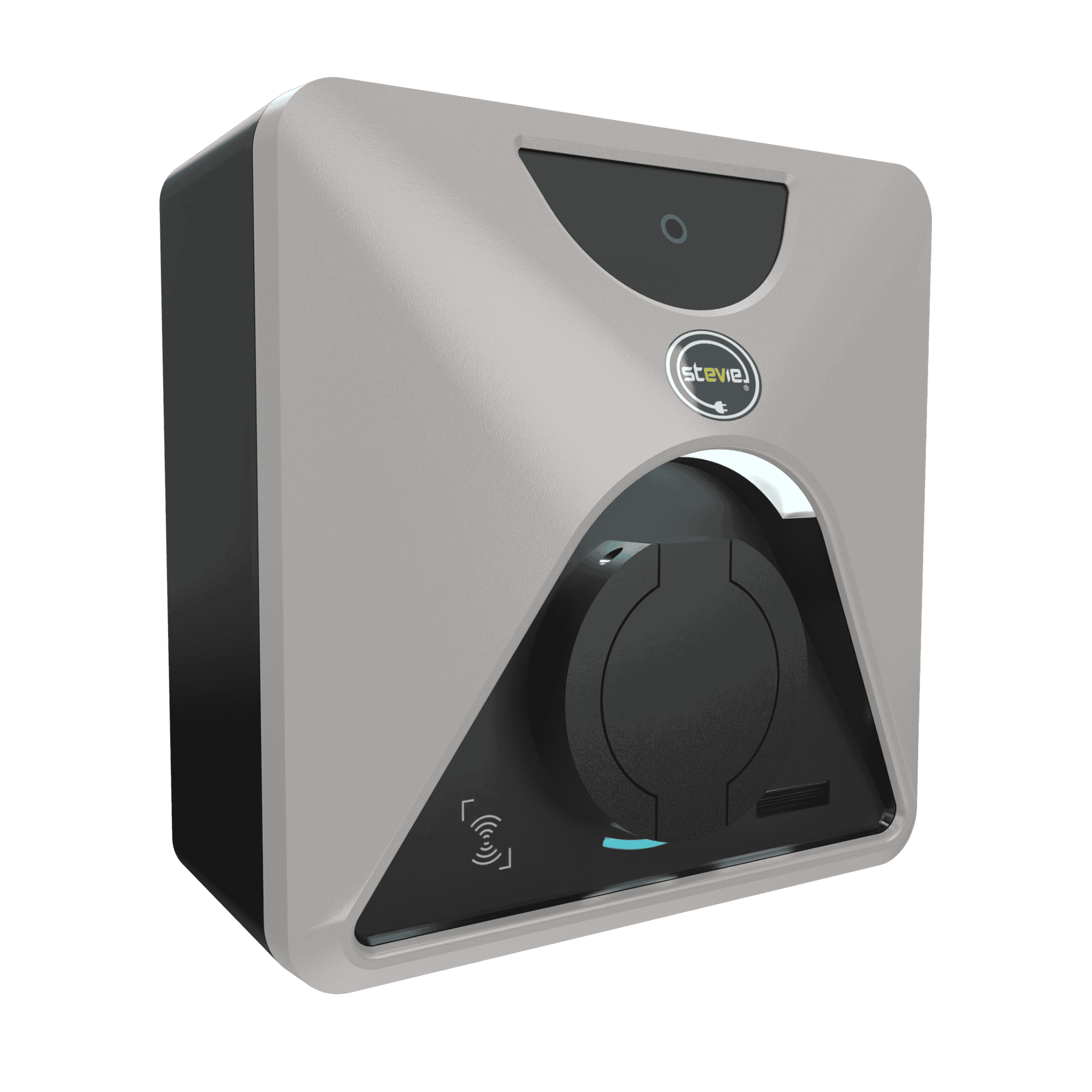Stevie EV 7.4kW on-wall EV Charger (no display). Stevie 1 – OWS – UK EV ...