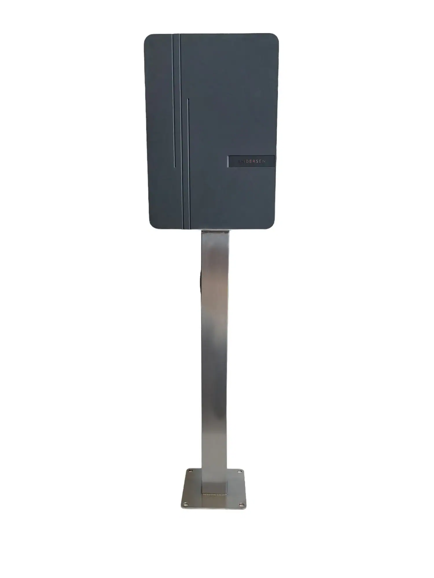 Andersen A3 EV charger post/pedestal square post with plinth – UK EV ...