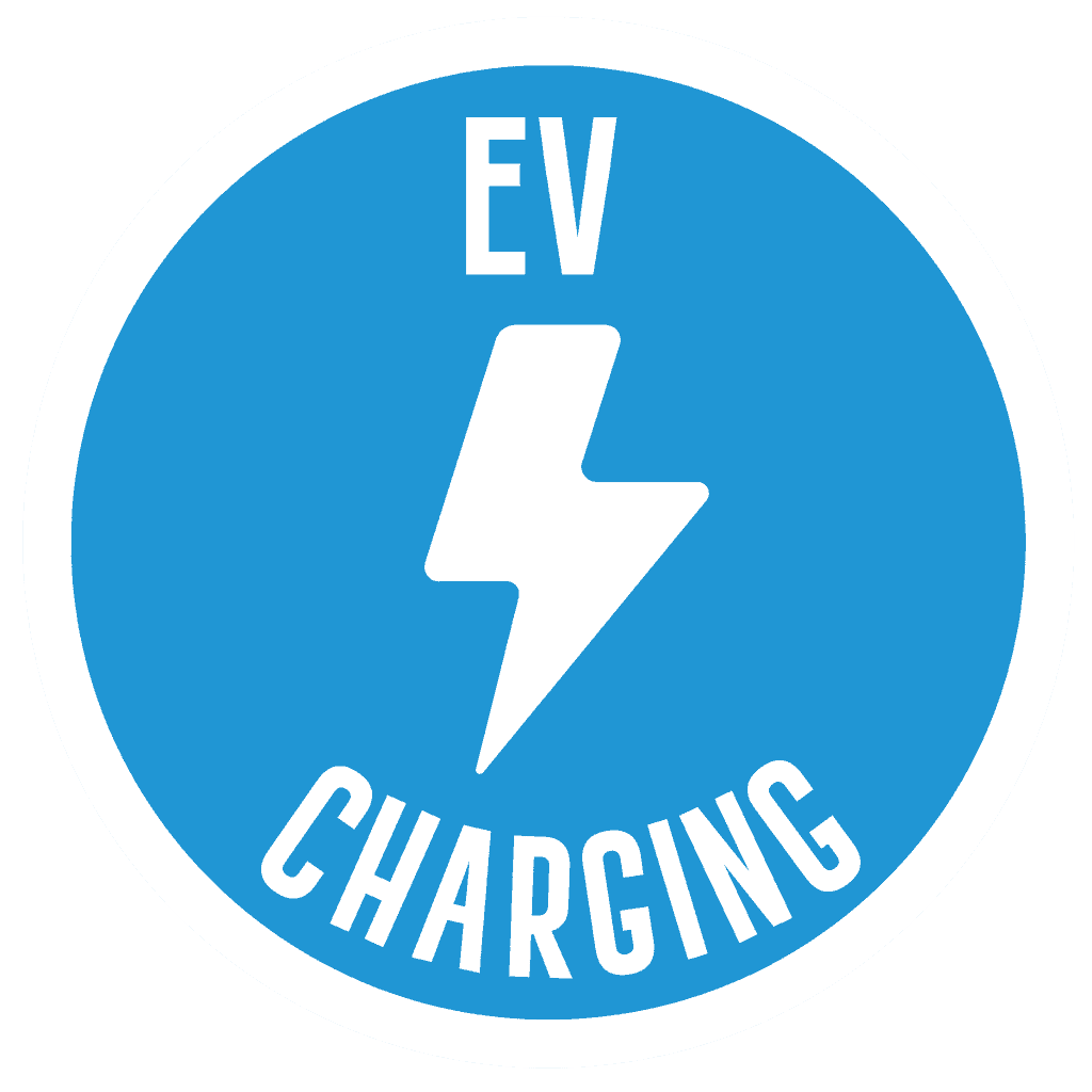 Lightning EV Symbol Circle Car Park Marking – UK EV Installers Shop