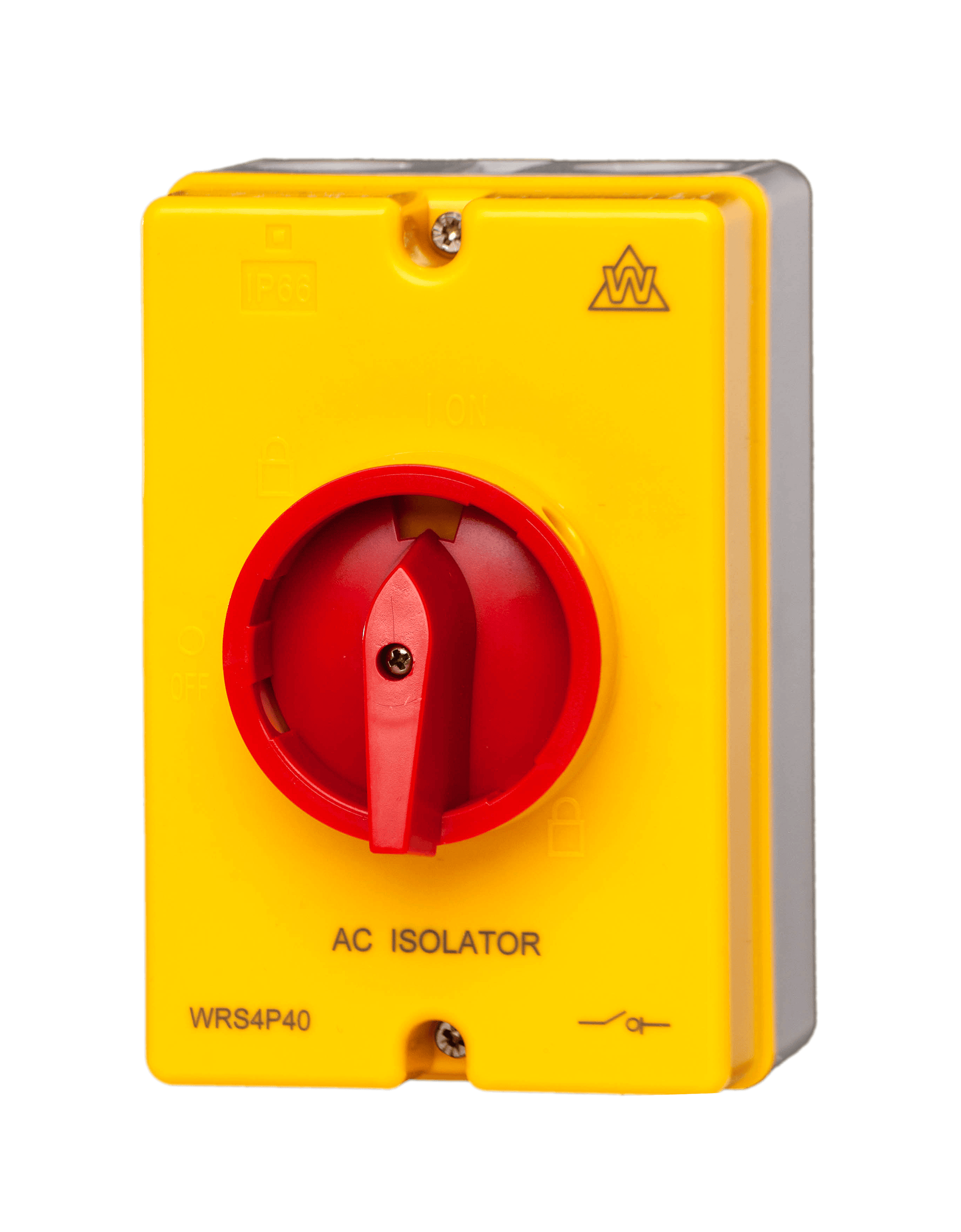 WCED 4 Pole 40A AC Weatherproof Rotary Isolator Switch. WRS4P40 – UK EV ...