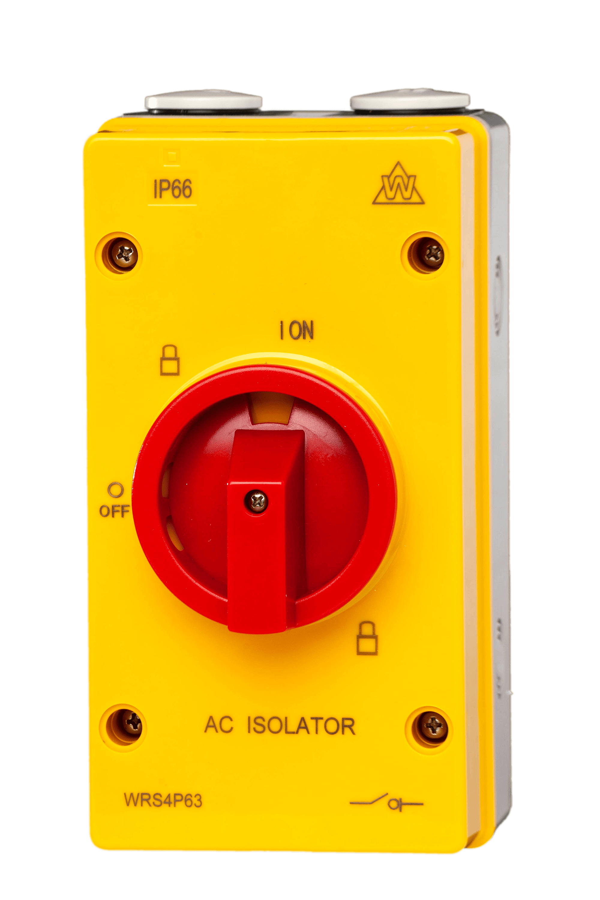 WCED 4 Pole 63A AC Weatherproof Rotary Isolator Switch. WRS4P63 – UK EV ...