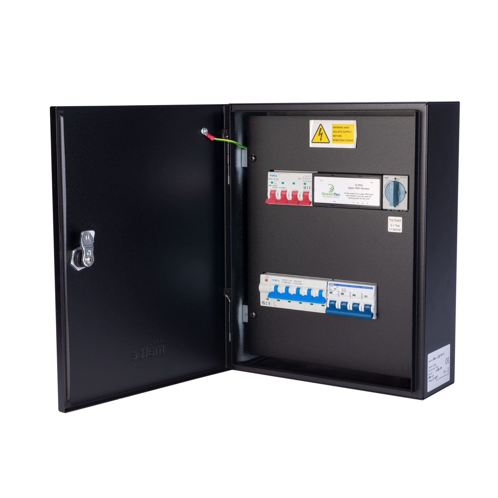 matt:e ARD-1-32-TP-M Connection centre with O-PEN® and automatic reset ...