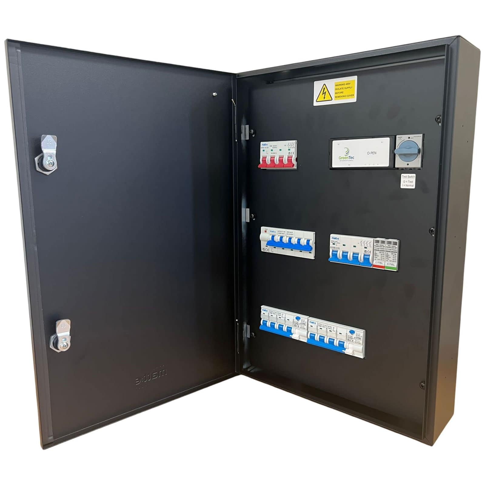 matt:e ARD-2-32-TP-R-SPD Connection centre with O-PEN®, automatic reset ...