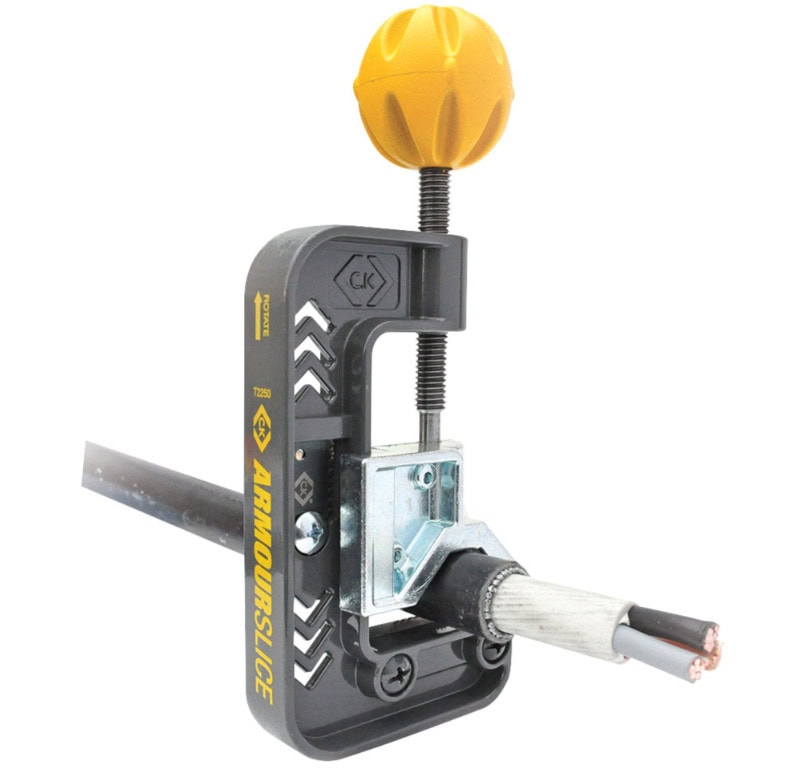CK Tools T2250 ArmourSlice SWA Cable Stripper. T2250 – UK EV Installers ...