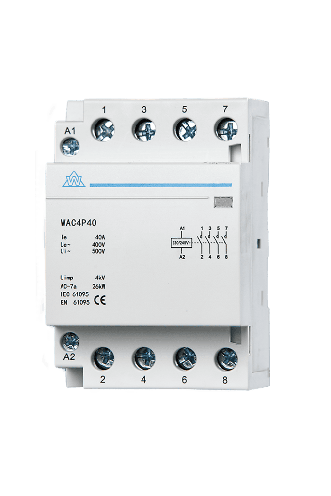 WCED WAC4P40 Contactor – UK EV Installers Shop