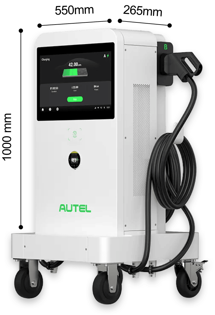 Autel Maxicharger DC Compact Portable. Maxi EU DC W50 POR – UK EV ...