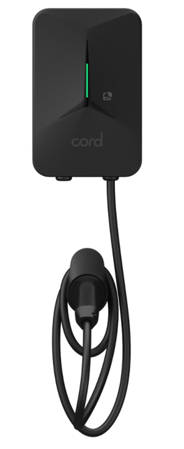 Cord Zero EV Charger 5m Tethered Black- AC 7.4kW. CRD5MV2BLK7KW-UK – UK ...