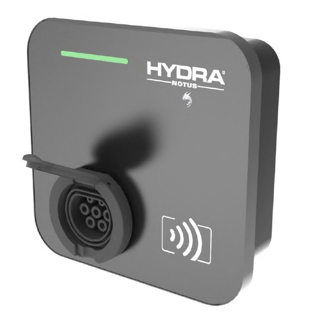 Hydra Notus 7.4kW Domestic AC Charger untethered. HN-7-SO – UK EV ...