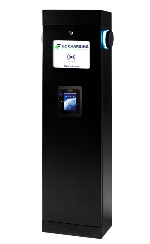 EC Charging Dual 7kW Payment Pedestal Charger – UK EV Installers Shop