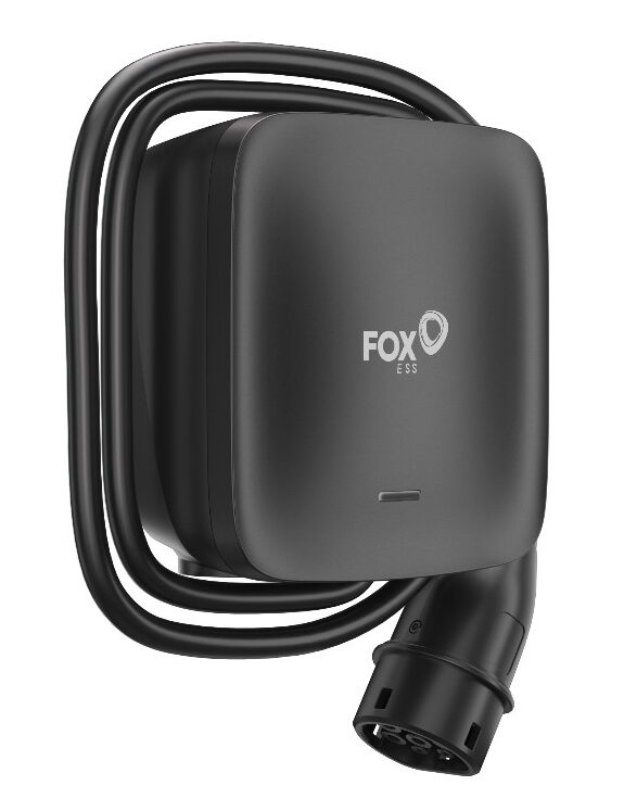 Fox ESS L Series EV Charger 7kW 1ph Tethered. L07P – UK EV Installers Shop