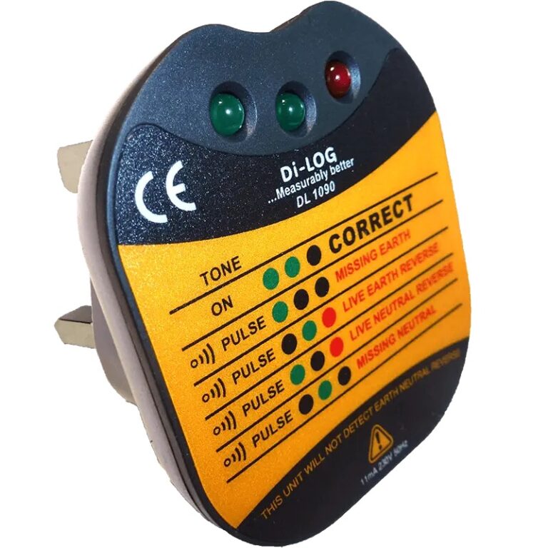 Di-Log Socket Tester c/w Buzzer DL1090 – UK EV Installers Shop