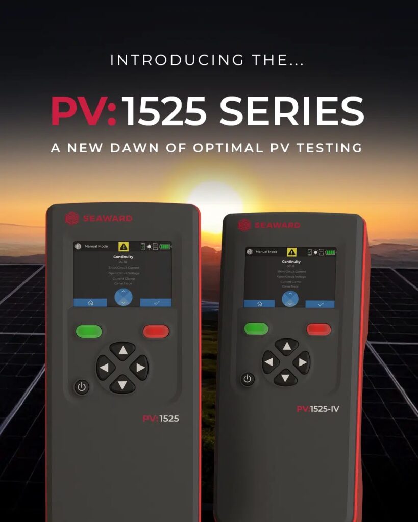 Seaward PV1525 – UK EV Installers Shop