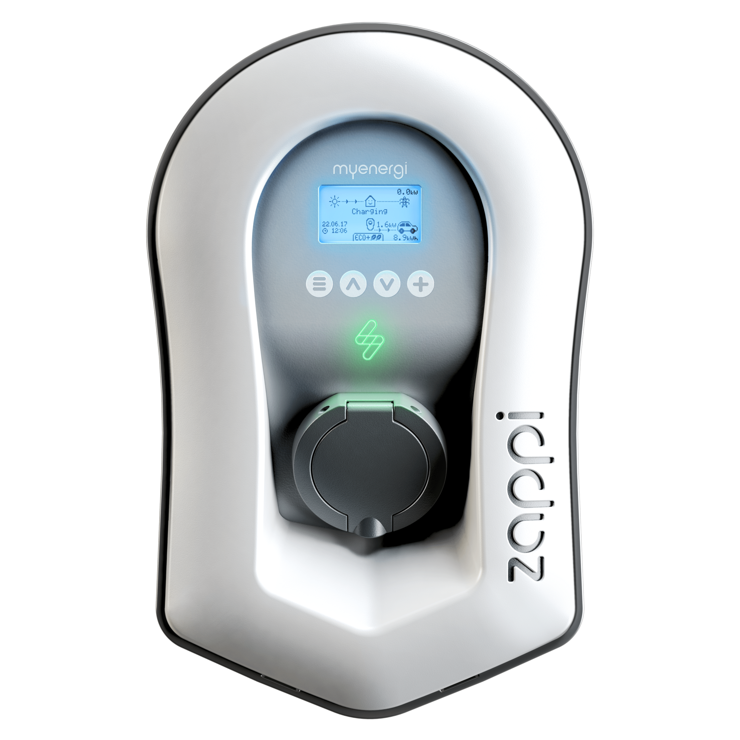 myenergi Zappi 2.1 22kW (3-Phase), Untethered White . ZAPPI-2H22UW-G ...