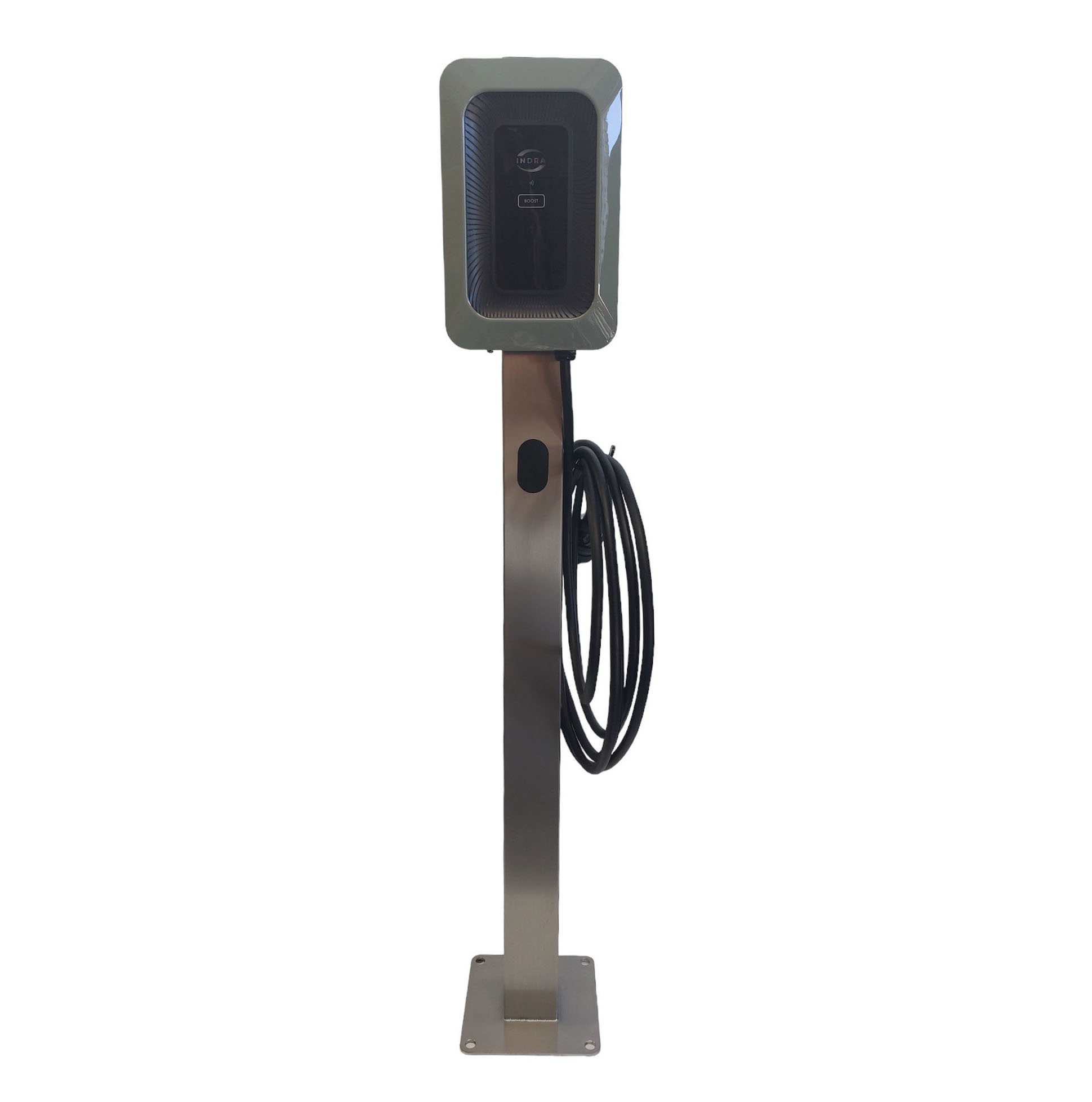 316 Grade Steel EV charger post – UK EV Installers Shop